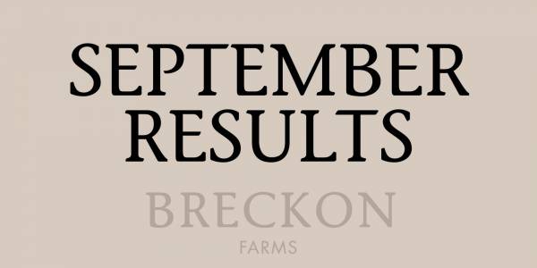 September Results | News - Breckon Farms